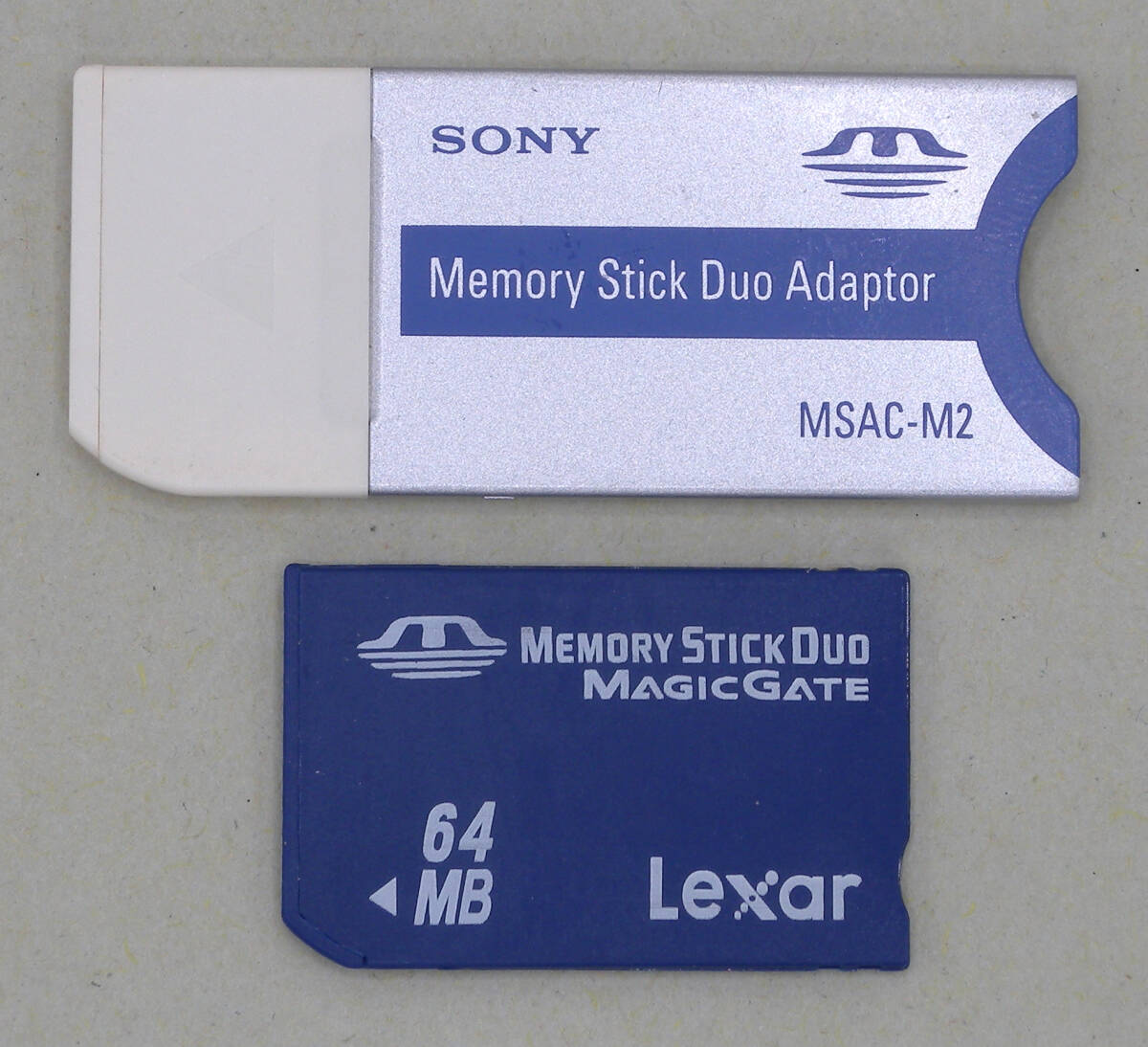 Lexar レキサー MEMORY STICK メモリースティック Duo 64MB MAGICGATE / SONY ソニー MSAC-M2 アダプタ付き(メモリースティック Duo)｜売買 ...