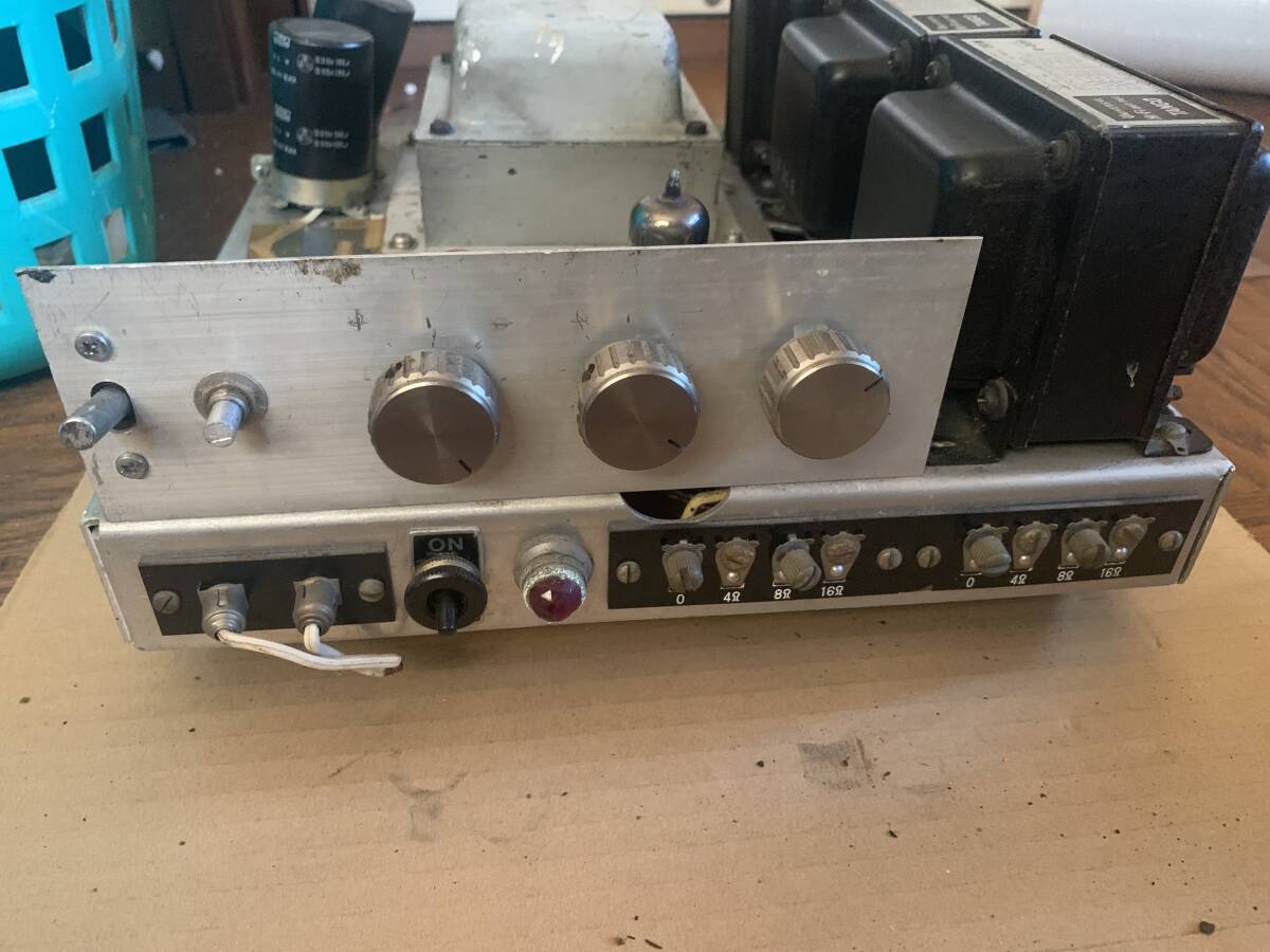 Yahoo!オークション - 自作 真空管アンプ TANGO U-808 2個搭載 JUNK