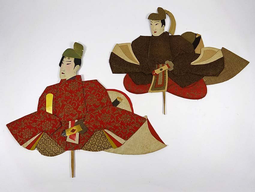 Yahoo!オークション - 緑屋t 時代物 押絵 人形 11点 i9/8-6562/27-2#14...