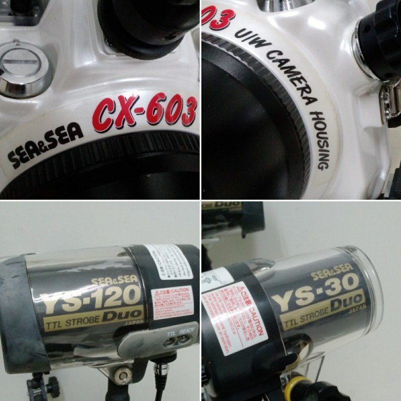 Yahoo!オークション - ジャンク SEA&SEA シーアンドシー 水中カメラ CX...