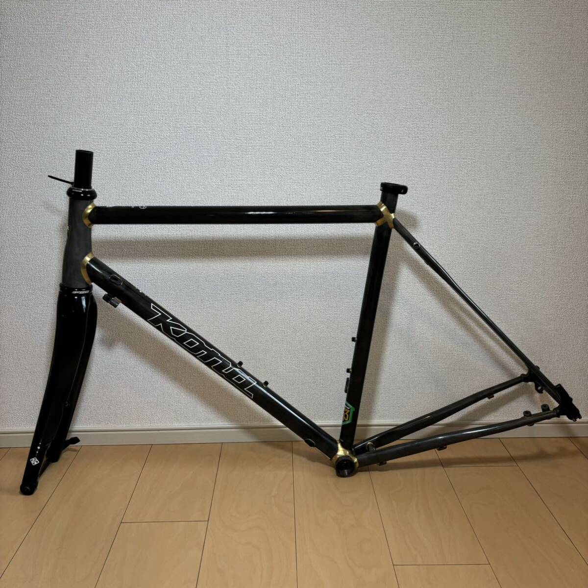 Yahoo!オークション - 【美品】KONA ROADHOUSE フレームセット 54 グラ...