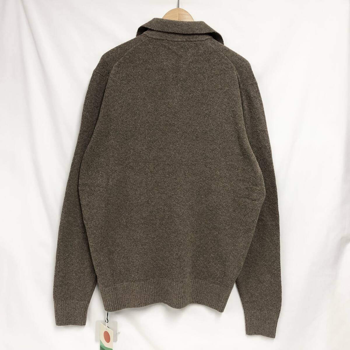 新品未使用 ZANONE(ザノーネ) ブークレ Vネックポロシャツ 50 新品未使用 ZANONE(ザノーネ) ブークレ Vネックポロシャツ 50