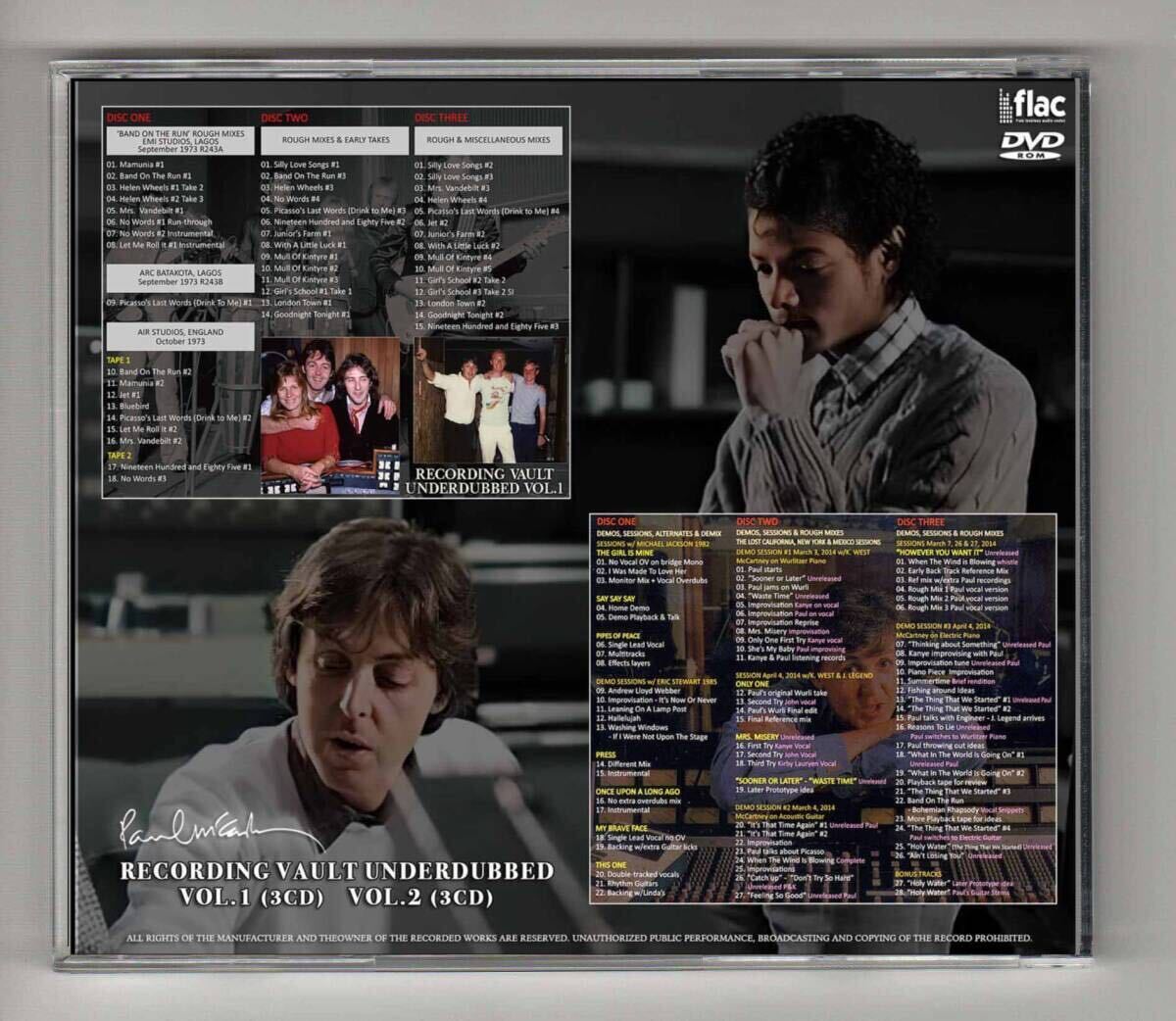 Yahoo!オークション - PaulMcCartney-Recording Vault Underdubbed Vol...