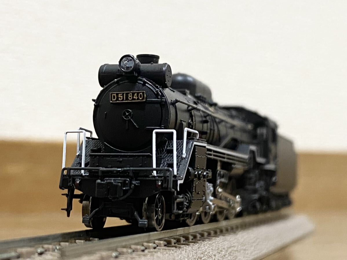 Yahoo!オークション - 【前方連結器使用可】KATO京都駅特製品 D51-840 ...