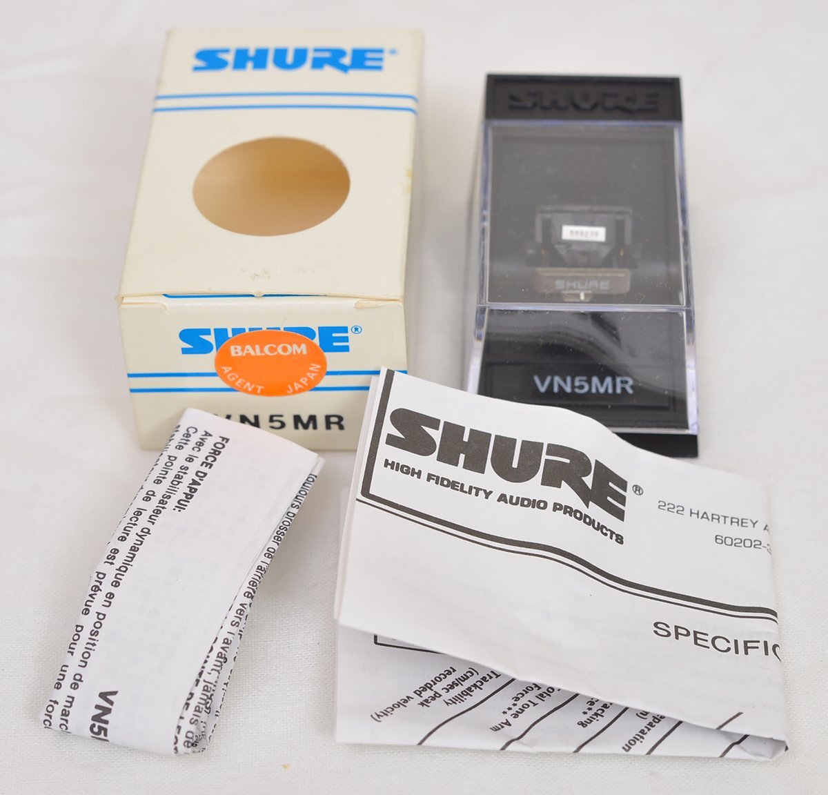 Yahoo!オークション - 未使用 SHURE VN5MR 交換針 V15 TYPE Ⅴ-MR MMカ...
