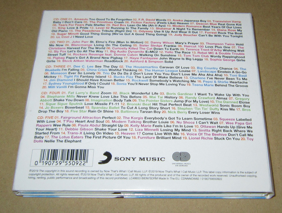 5CD Now 100 Hits Forgotten 80s 80年代洋楽全100曲(オムニバス)｜売買されたオークション情報、yahooの商品情報をアーカイブ公開 - オークファン ...