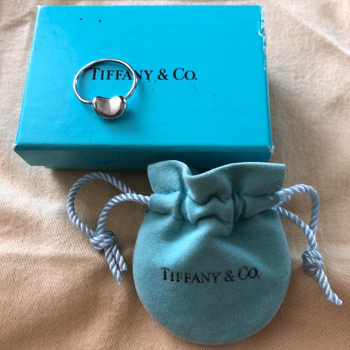 Yahoo!オークション - Tiffany & Co. リング 925 15号位