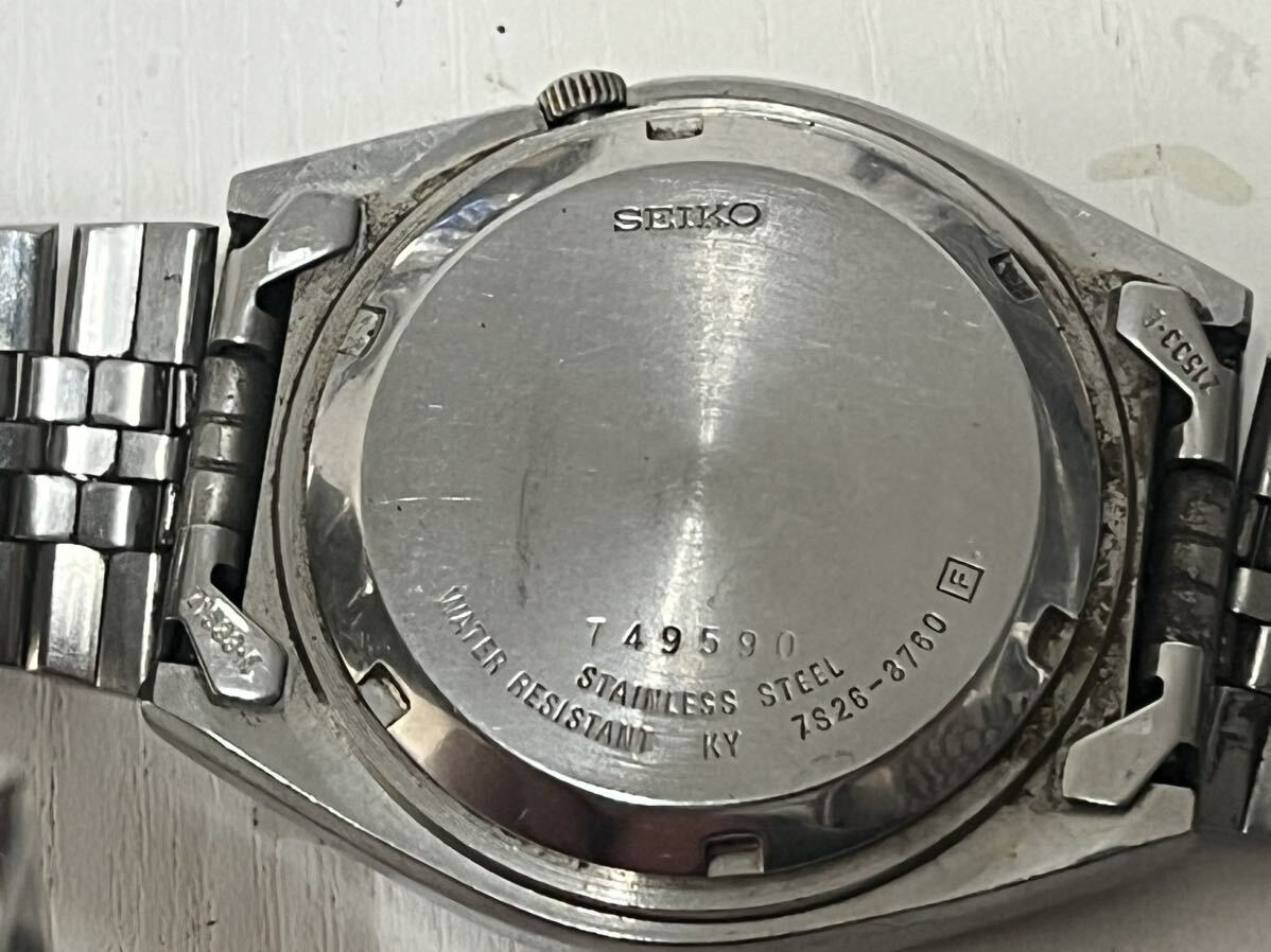 Yahoo!オークション - 928h SEIKO 5 セイコー 腕時計 7S26-8760 自動巻...