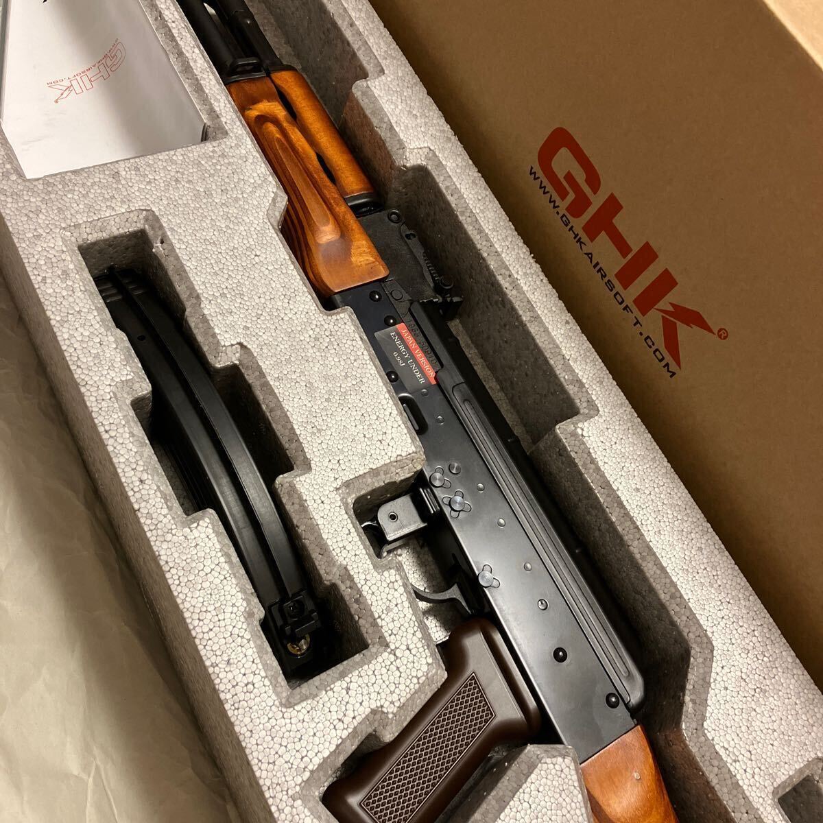 Yahoo!オークション - 【未使用】 GHK AKM CO2 ガスブロ ライフル 2022...