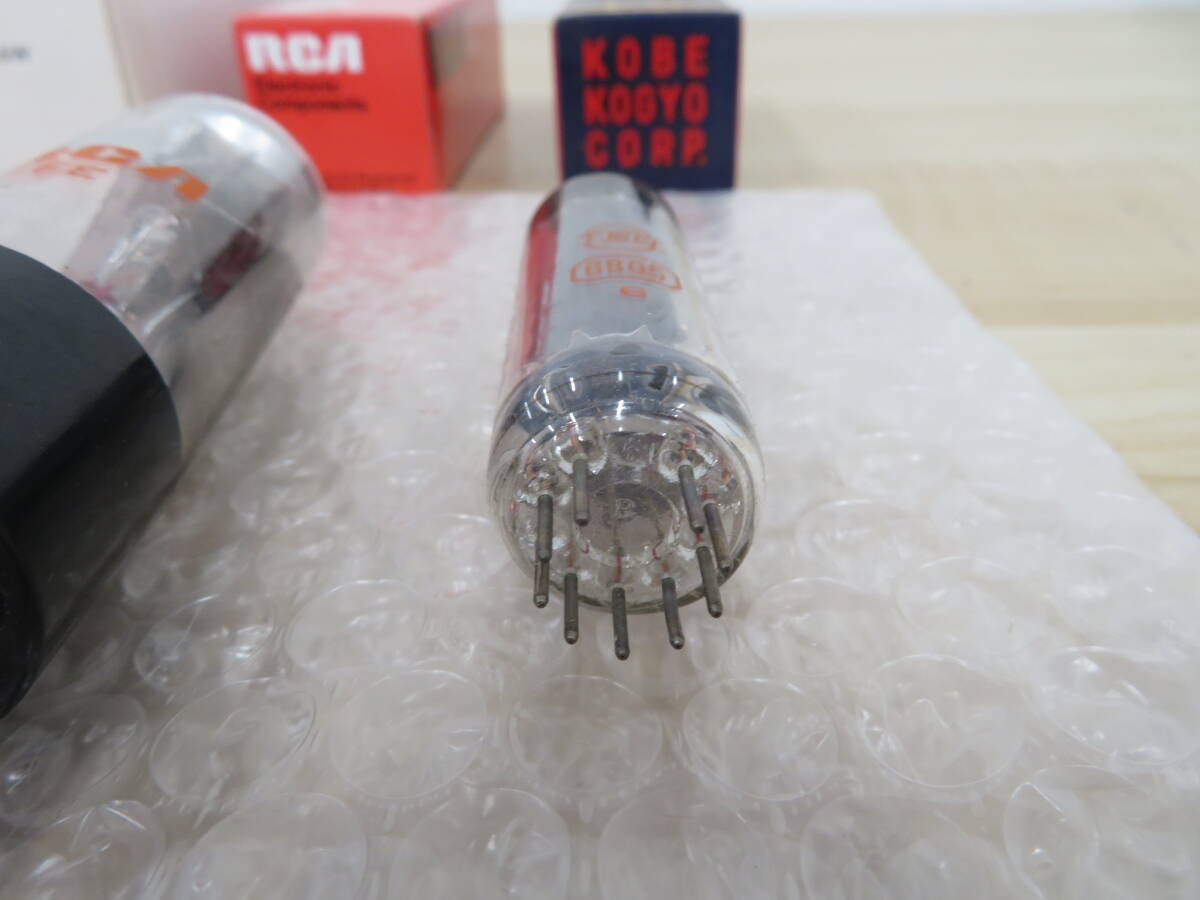 Yahoo!オークション - 長期保管品 真空管 JAN 6146W 3/RCA 6E5/TEN 6BQ...