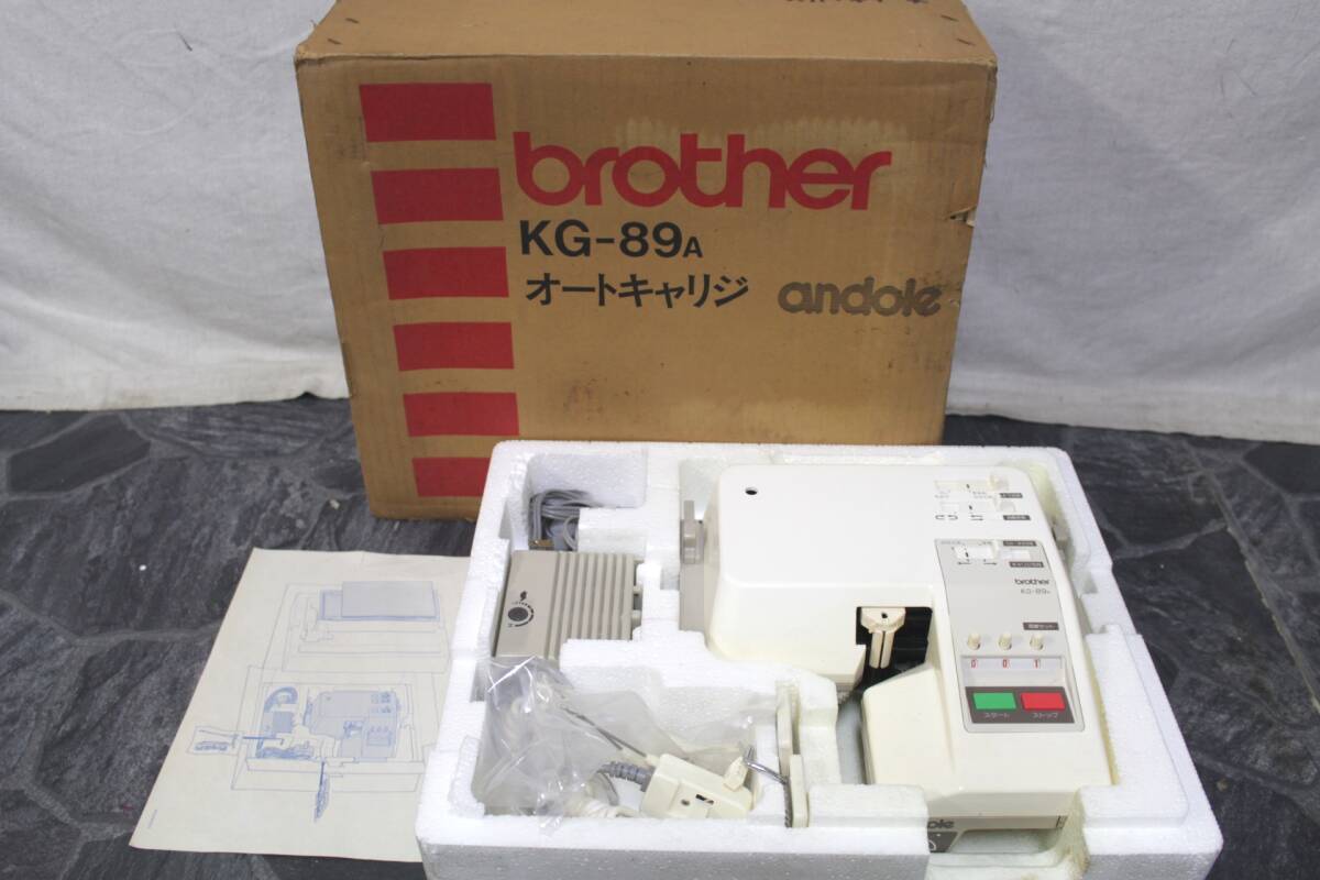 Yahoo!オークション - 39 brotherブラザー KG-89A andoleアンドレ オー...