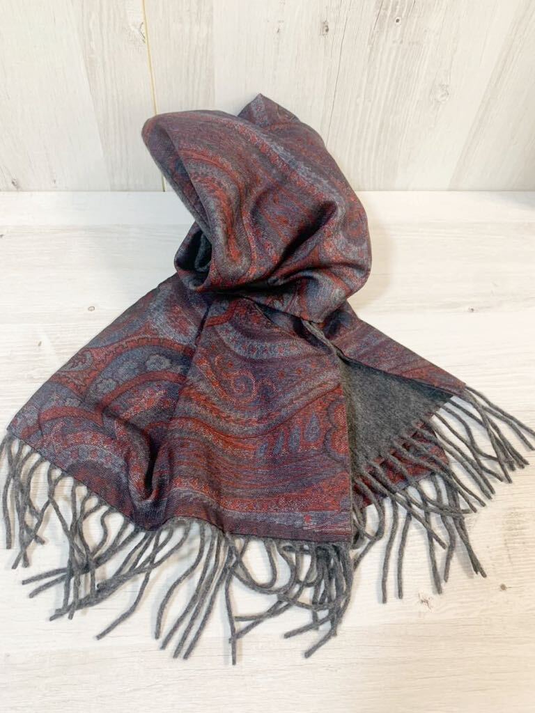 Yahoo!オークション - 5【ETRO】エトロ カシミヤ×シルク 100％ マ...