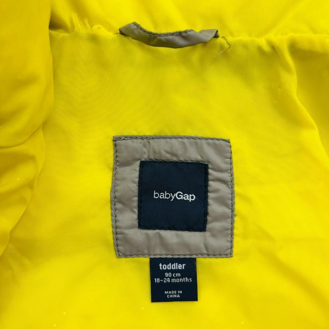 Yahoo!オークション - 【1027】babyGap ベビーギャップ 90 グレー ダウ...