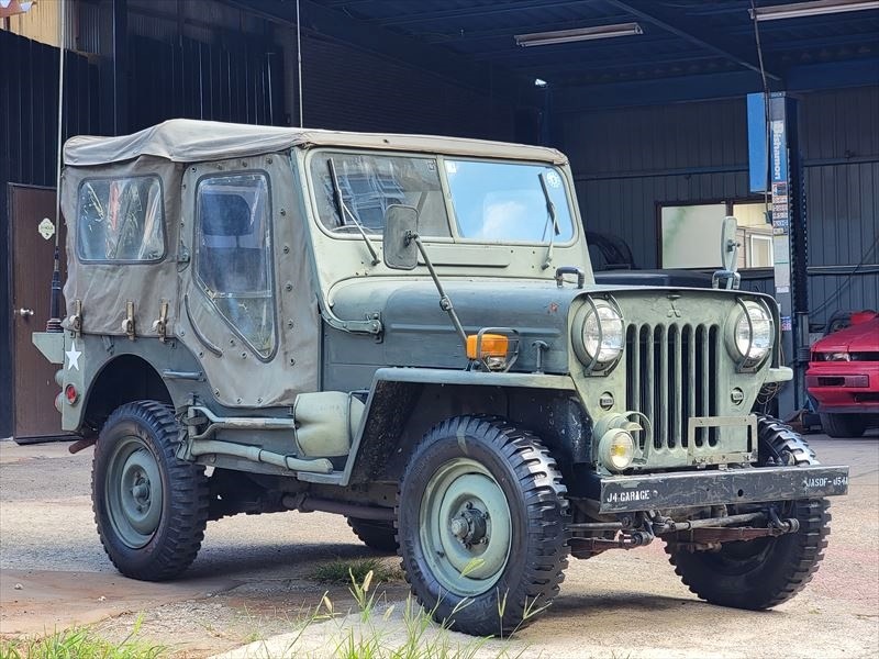ウィリス仕様 三菱 ジープ 4WD ディーゼル 昭和51年 J54 JEEP(ジープ)｜売買されたオークション情報、yahooの商品情報をアーカイブ公開 - オークファン（aucfan.com）