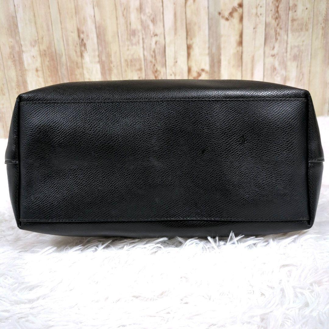 Yahoo!オークション - 【大容量 A4収納】COACH コーチ オールレザー ト...