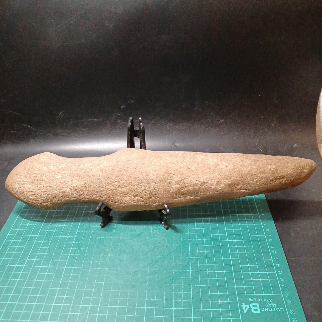 Yahoo!オークション - 9202 石器 石刀 特大