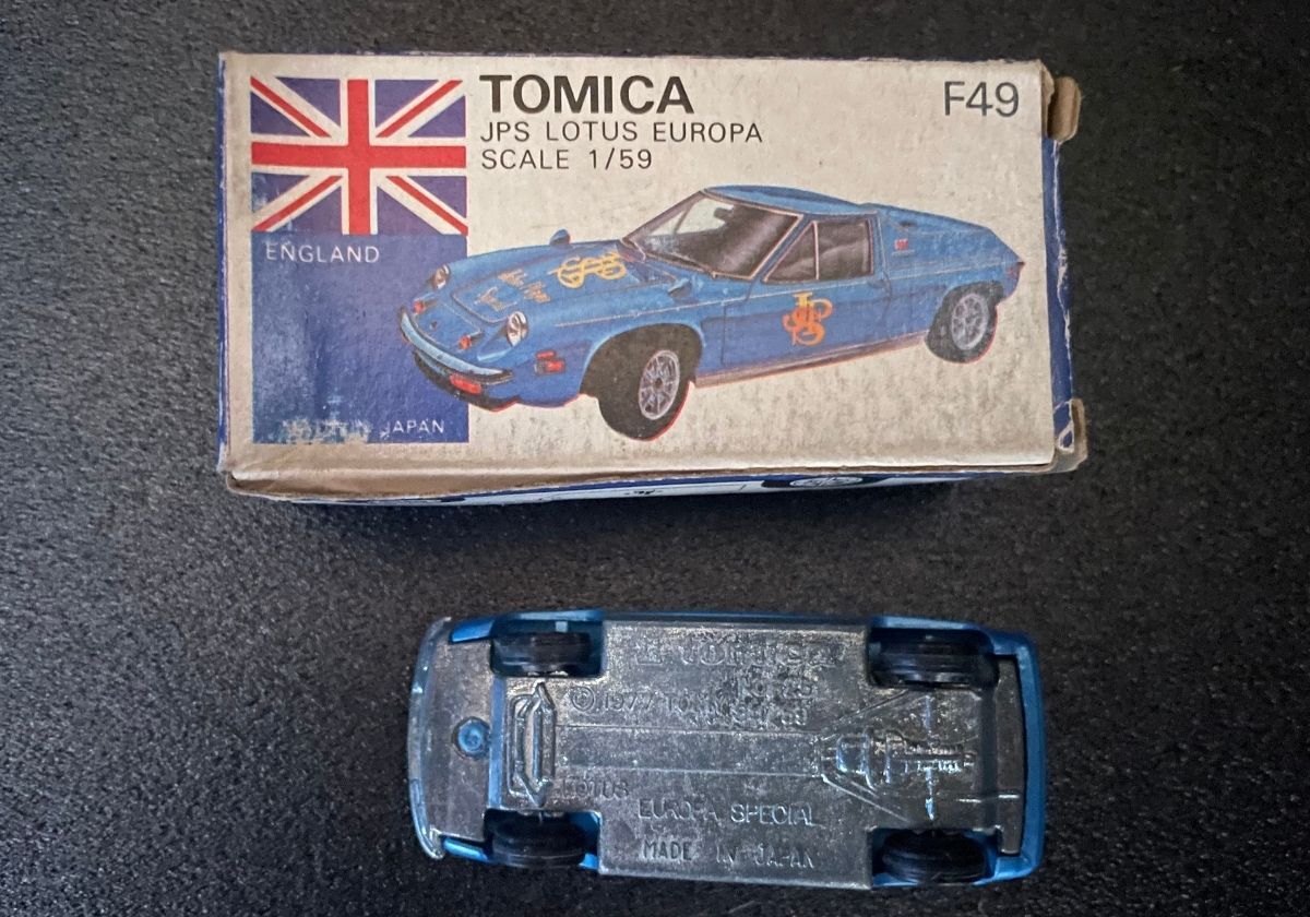 Yahoo!オークション - トミカ ミニカー 青箱 外国車シリーズ F49 JPS ...