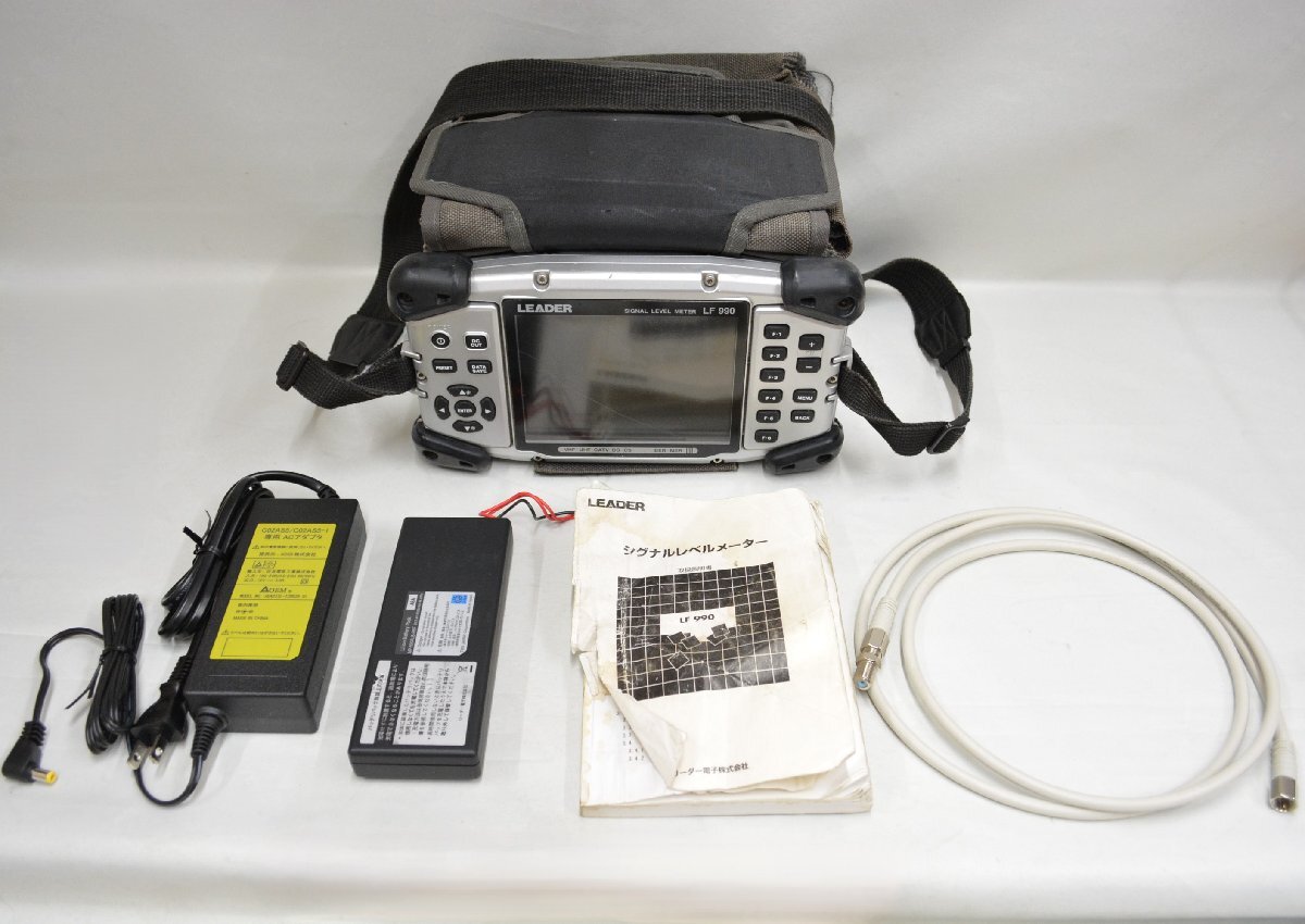 Yahoo!オークション - K682 LEADER シグナルレベルメーター LF990 USE...