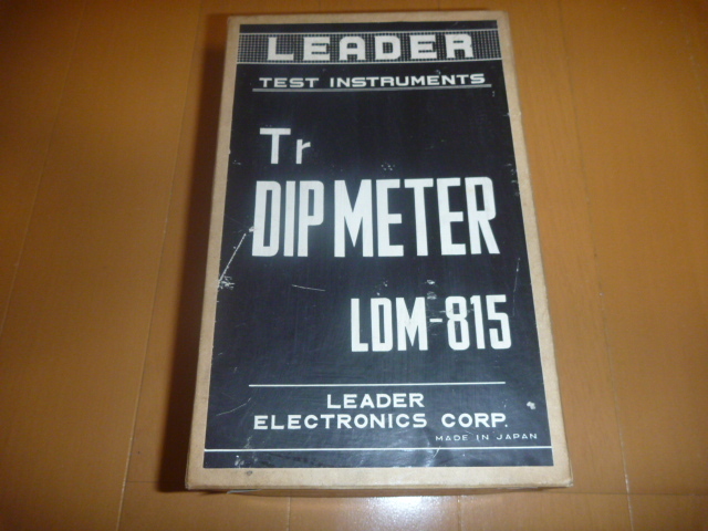 LEADER LDM-815 ディップメーター / LIM870A アンテナインピーダンスメーター ジャンク品(アクセサリ)｜売買されたオークション情報、yahooの商品情報をアーカイブ公開 ...