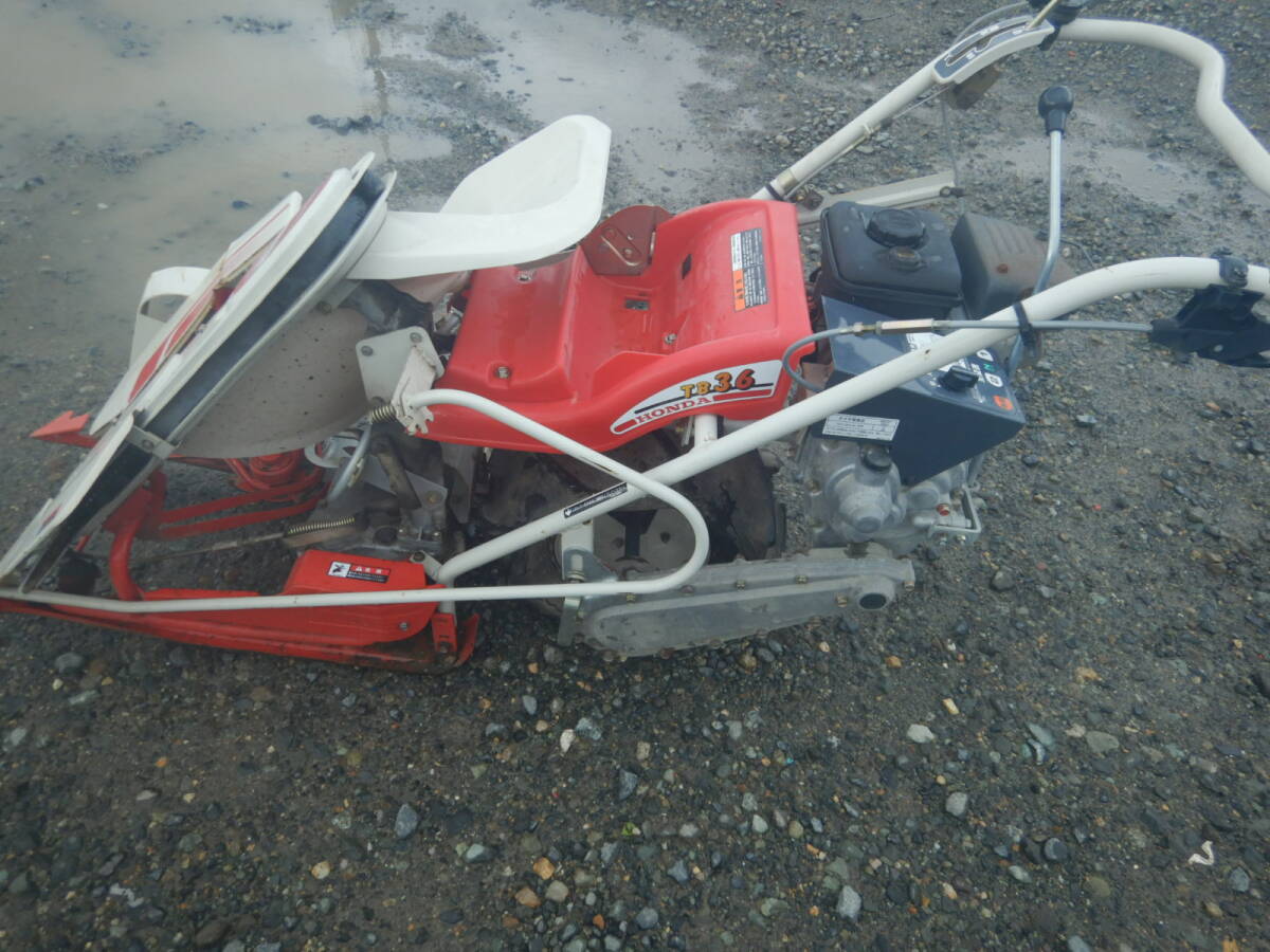 Yahoo!オークション - 【岩手発】ホンダ バインダー TB36 1条刈り 一輪...