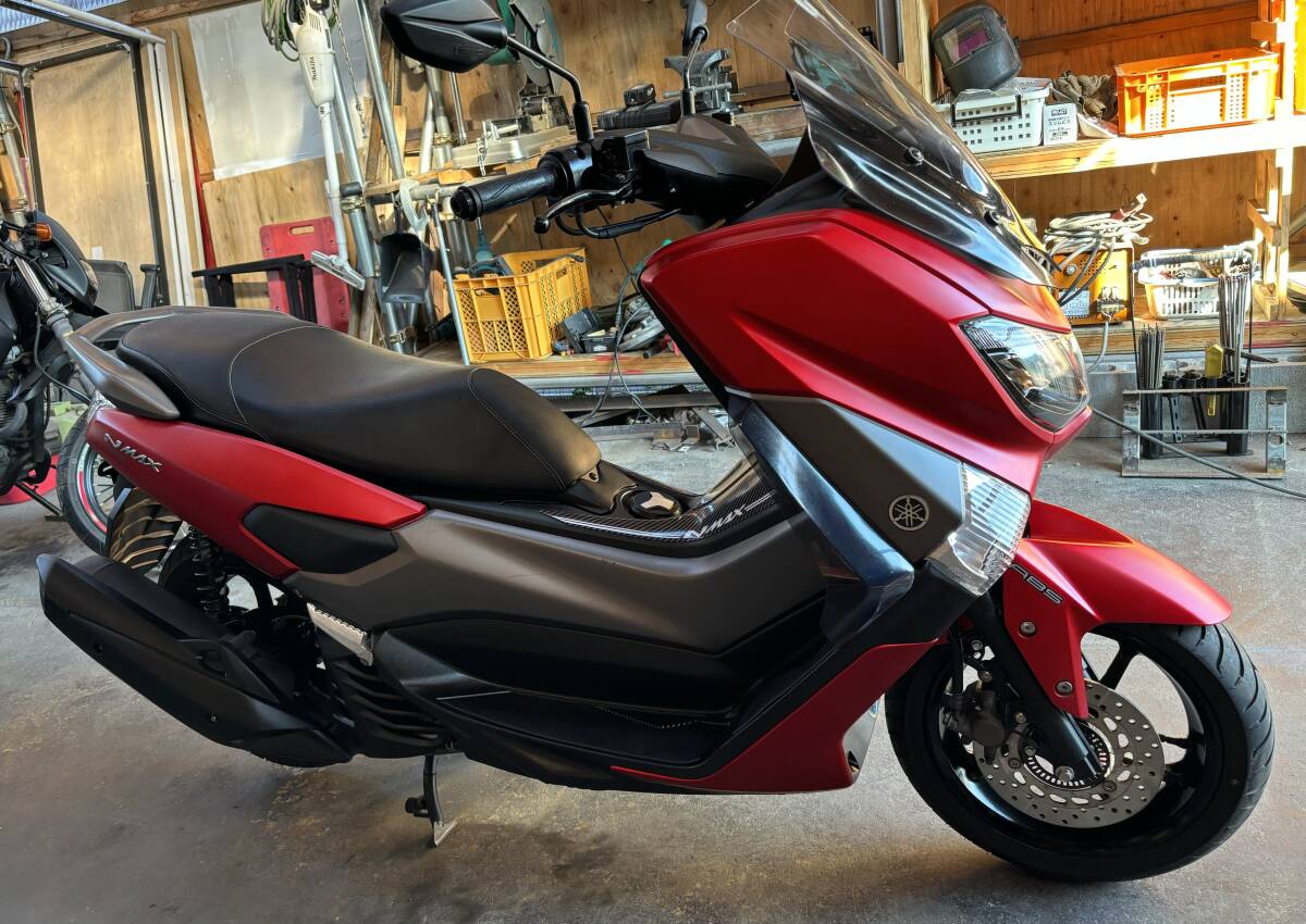 Yahoo!オークション - ヤマハ N-MAX 155 SG50J 2017年式 走行少 綺麗
