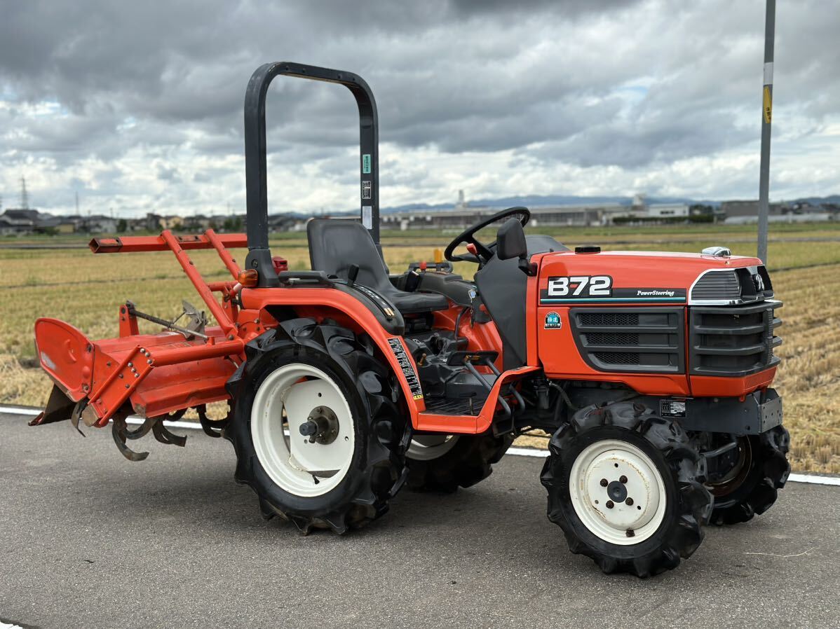 トラクター クボタ 4WD 自動水平 逆転PTO パワステ B72 倍速 使用時間416 h 16.5馬力(車体)｜売買されたオークション情報、yahooの商品情報をアーカイブ公開 ...