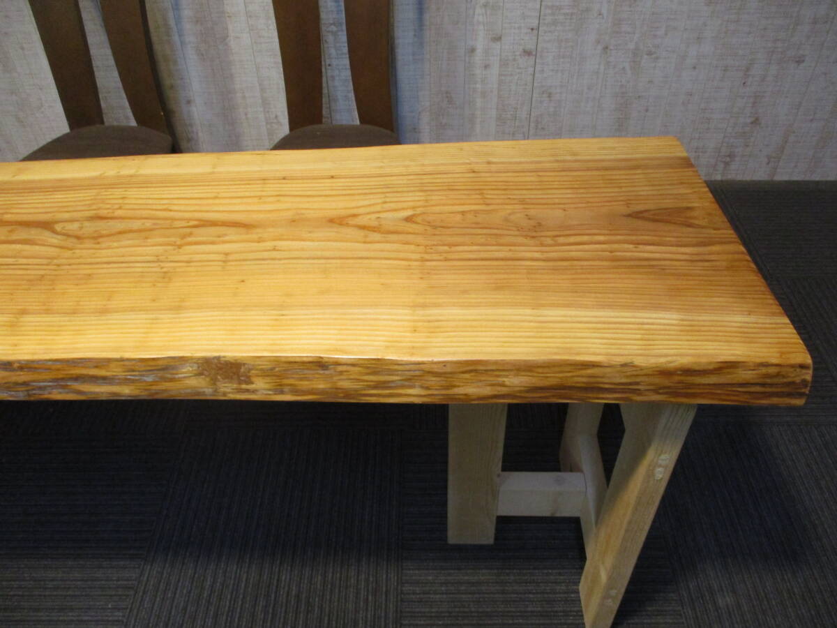 Yahoo!オークション - H009 杉 座卓 ローテーブル 一枚板 テーブル 一...