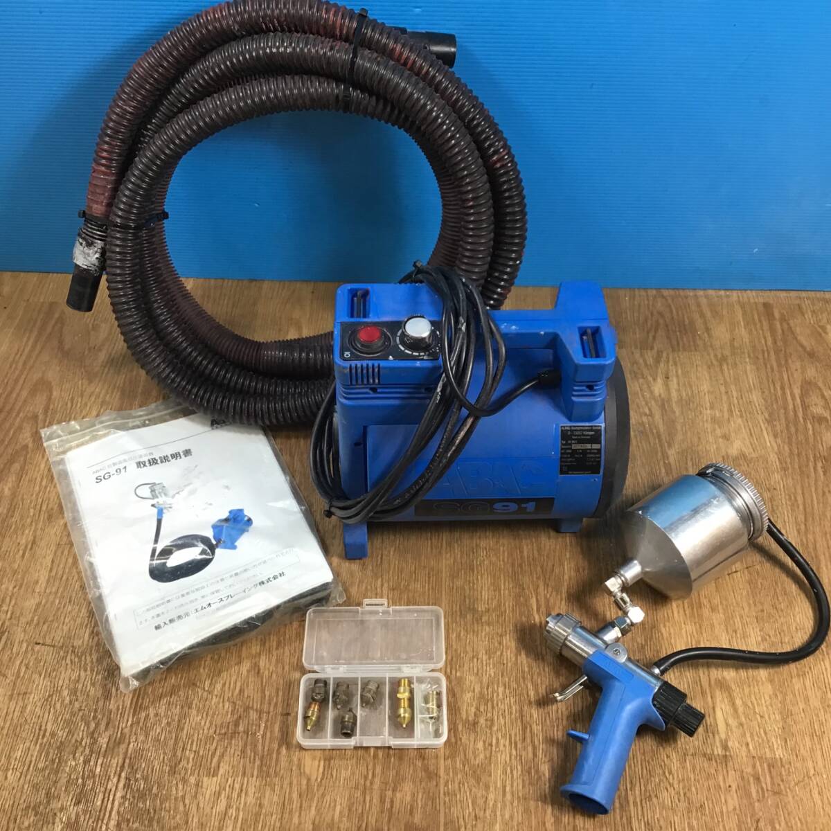 Yahoo!オークション - ABAC 温風低圧塗装機 チロン塗装機 SG-91