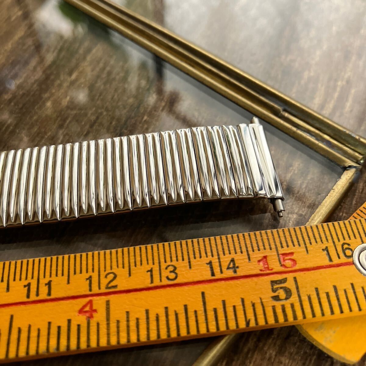 Yahoo!オークション - 18mm 19mm 20mm バネ管 可変式 蛇腹 MF 時計バン...