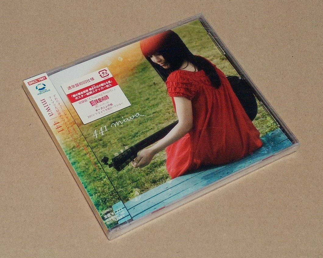Yahoo!オークション - 未開封 CD miwa『441』（通常盤初回仕様） ミワ ...