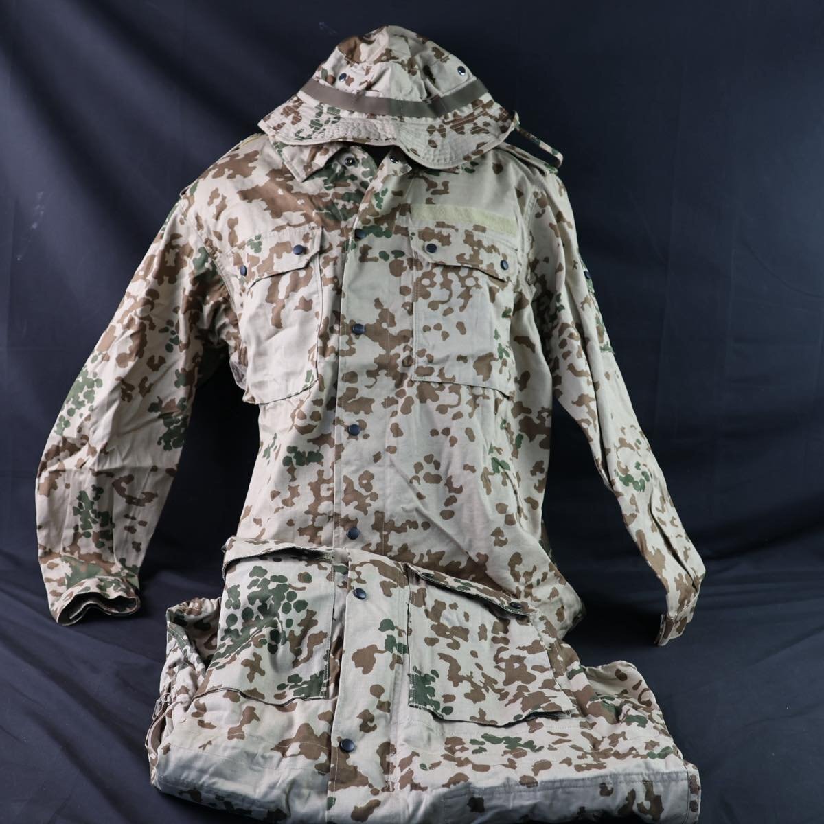 Yahoo!オークション - ドイツ連邦軍 放出品 トロぺターン 砂漠迷彩 デ...