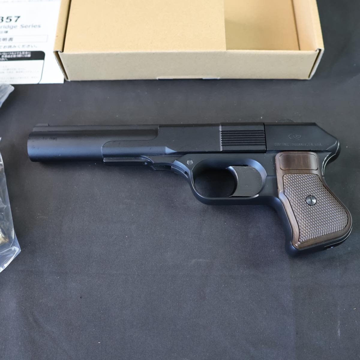 Yahoo!オークション - マルシン COP357 ロングバレル マットブラックAB...