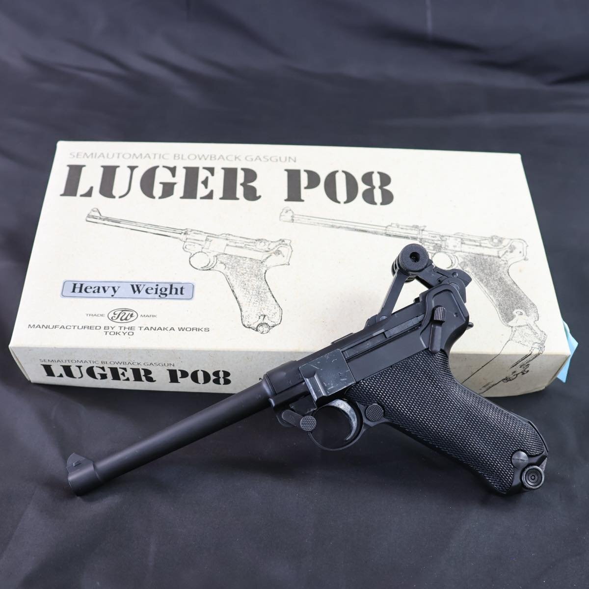 Yahoo!オークション - タナカワークス ルガー P08 6インチ ガスガン HW...