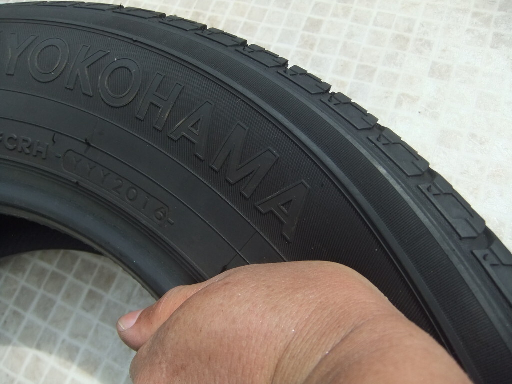 Yahoo!オークション - ヨコハマ JOB RY52 165R14 8PR LT 2016年製 2本...