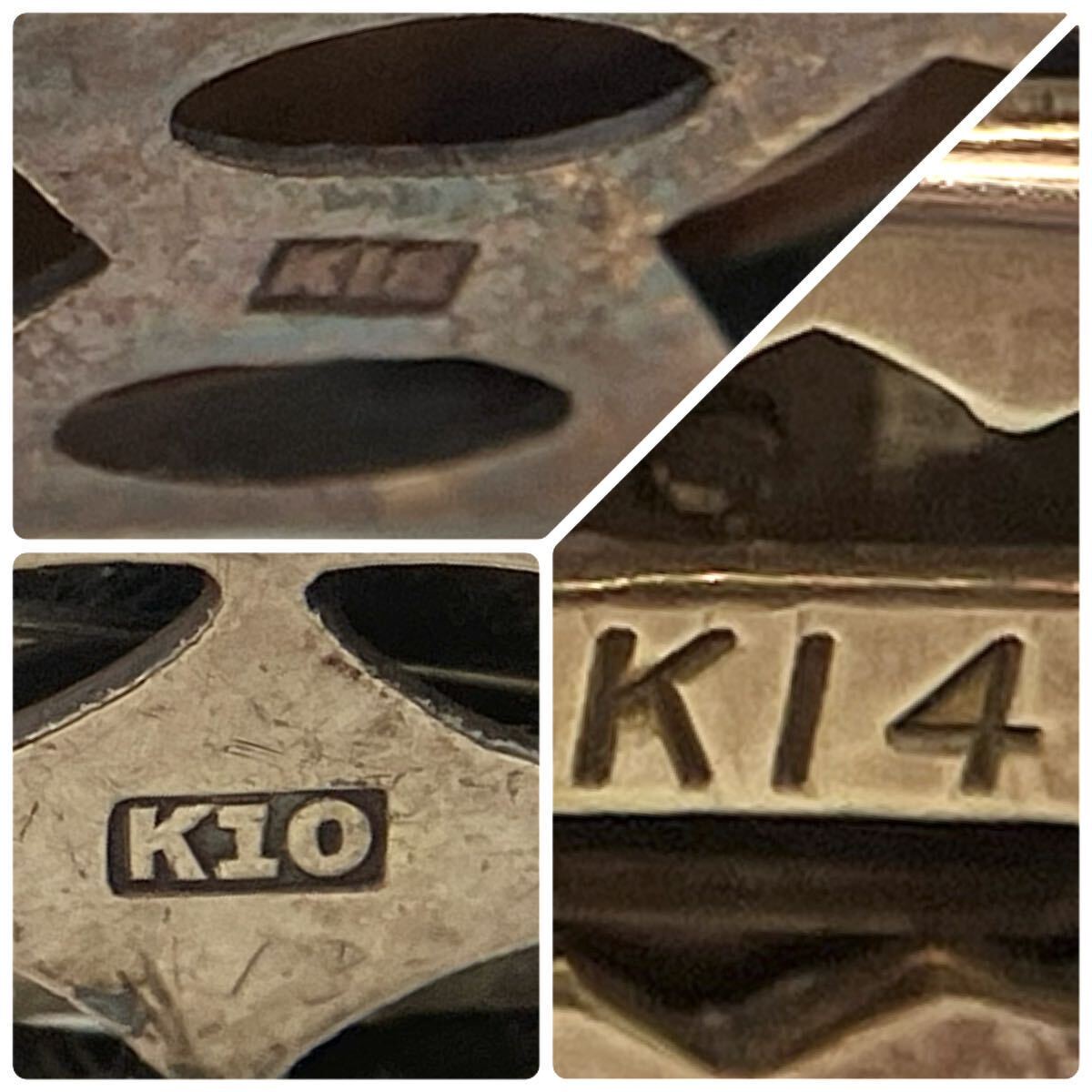 Yahoo!オークション - [K18/K14/K10 アコヤ本真珠ネックレス3点おまと...