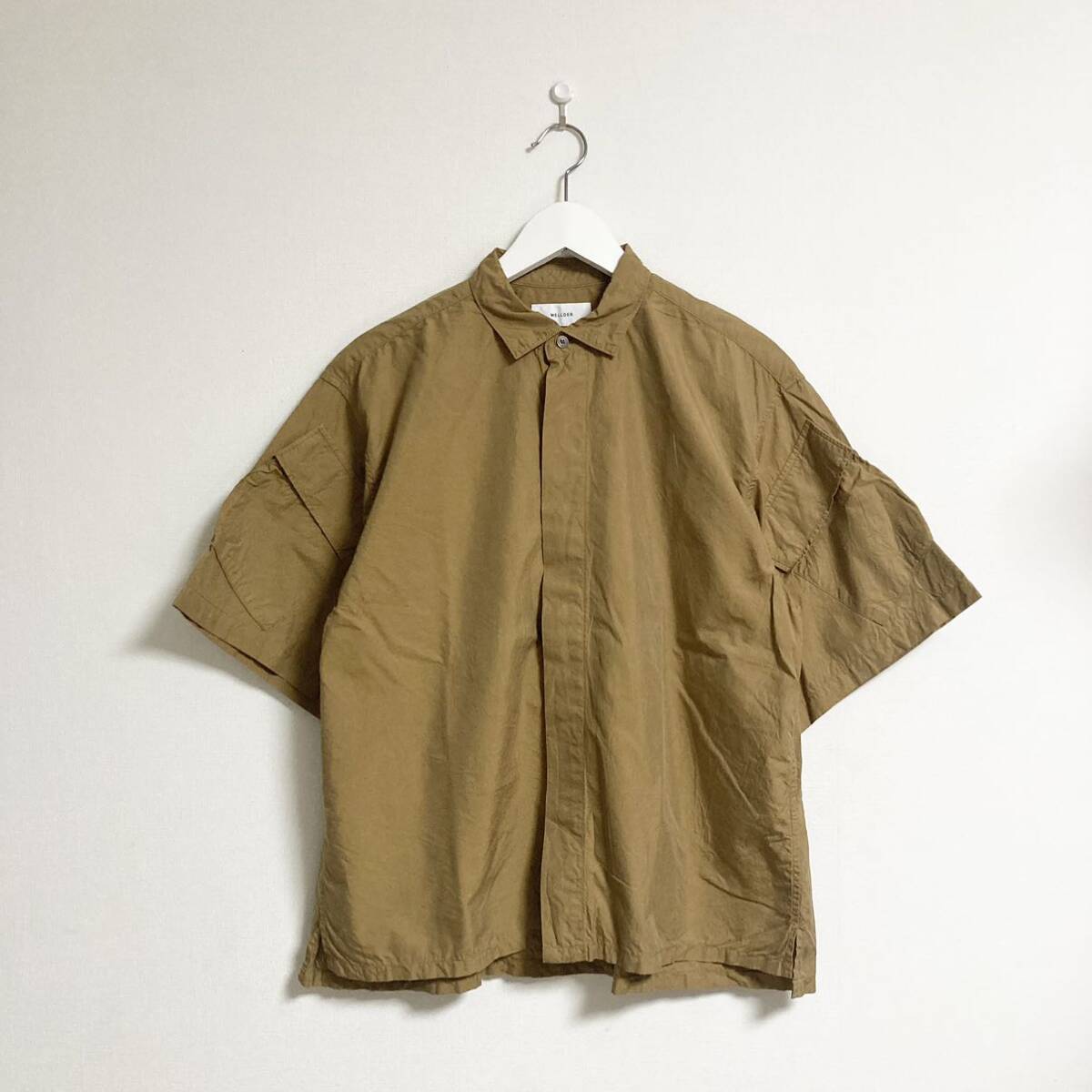 Yahoo!オークション - 定価26400円 WELLDER Flap Pocket Short-Sleeve ...