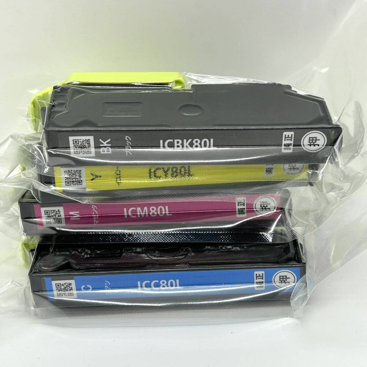 EPSON 純正 インクカートリッジ ICBK80L ICM80L ICC80L ICY80L エプソン インク ブラック マゼンタ シアン イエロー 大容量(エプソン)｜売買された ...