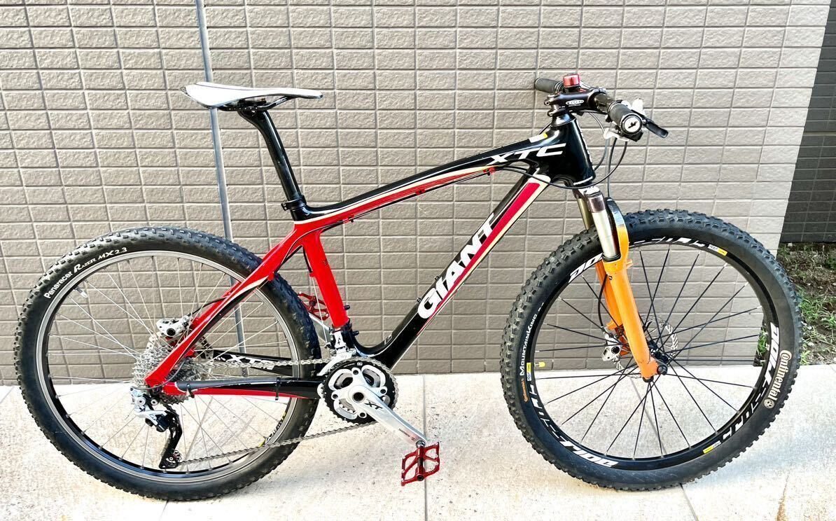 1円 超軽量 ジャイアント GIANT XTC composite 9kg台 フルカーボンMTB XT 2×10速 検 XTR specialized トレック S-WORKS ...