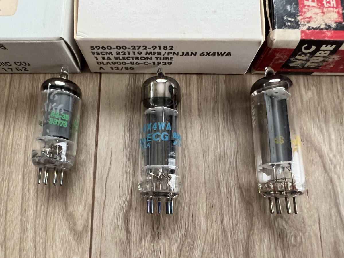真空管をまとめて5本 6AK6/6X4WA/6C6/35W4/5Y3GT RCA General Electric GE PHILIPS/ECG NEC 動作未確認(真空管)｜売買された ...