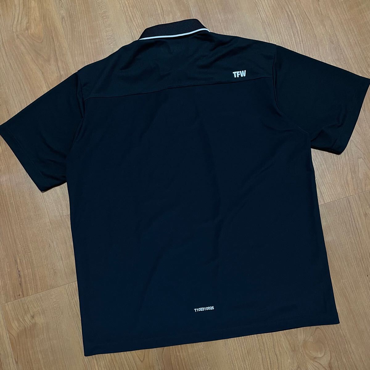 Yahoo!オークション - 新品同様 tfw49 ポロシャツ ブラック L junhashi...