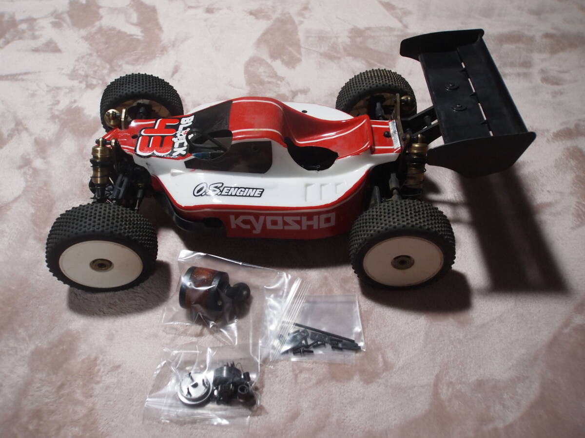 Yahoo!オークション - 京商 インファーノmp9 TKI3 1/8GPレーシングバギ...