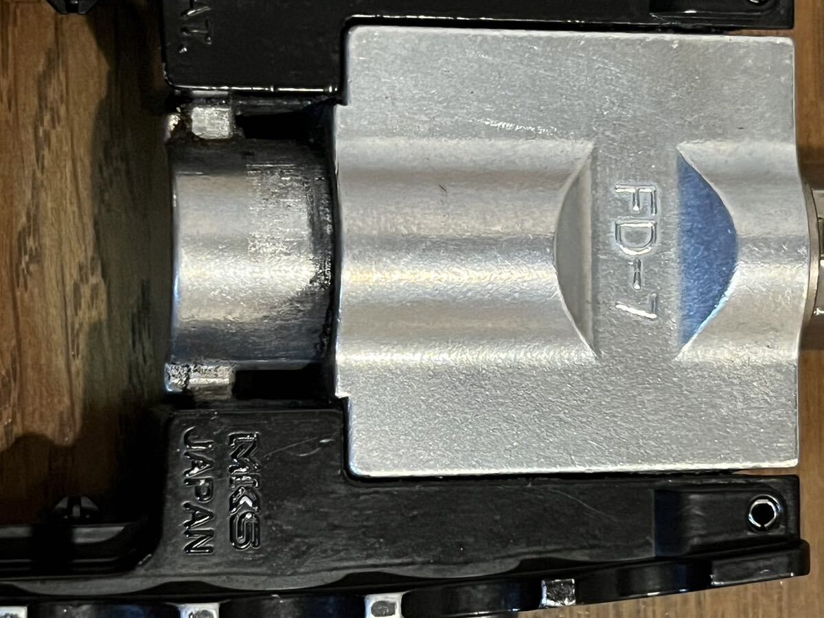 Yahoo!オークション - MKS (三ヶ島ペダル) FD-7 ブラック 折りたたみペ...