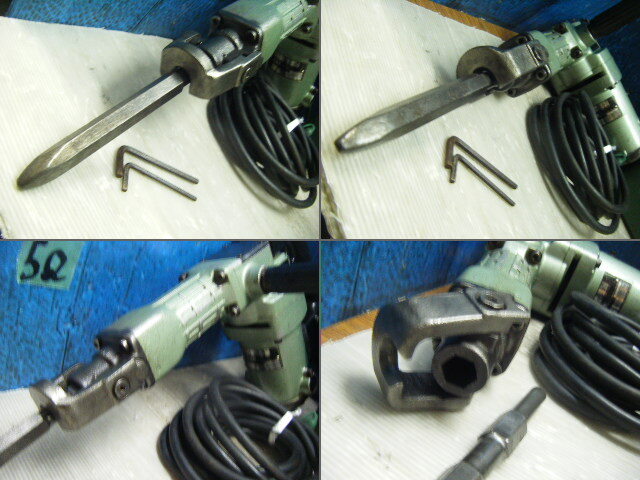 Yahoo!オークション - HITACHI 日立 H41 電動ハンマ 100V 六角軸シャ...