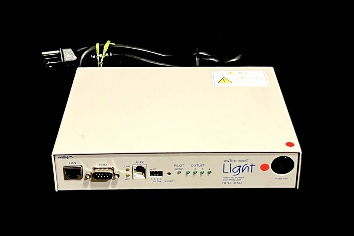 Yahoo!オークション - 640718064 明京電機 WATCH BOOT Light RPC-M5C ...