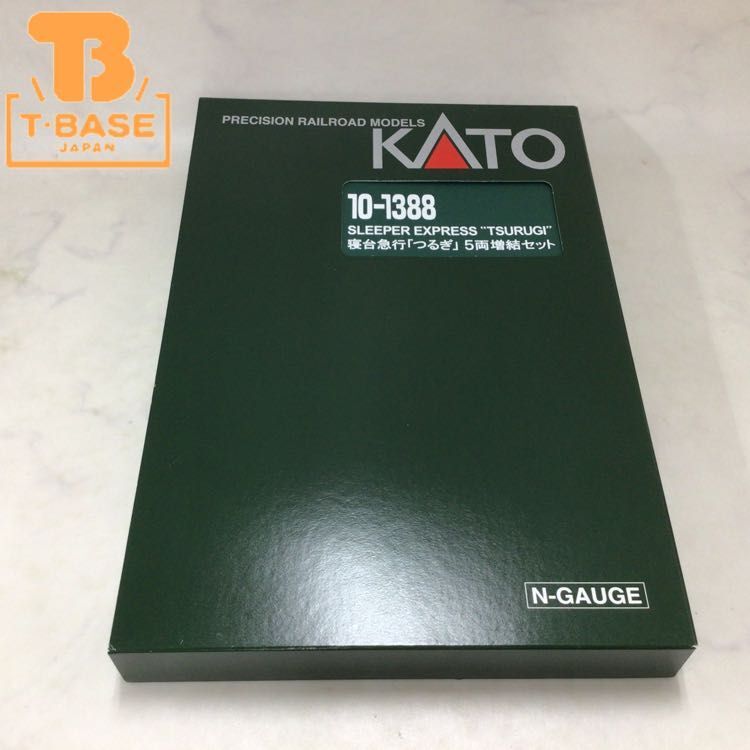 Yahoo!オークション - 1円〜 KATO Nゲージ 10-1388 寝台特急 つるぎ 5...