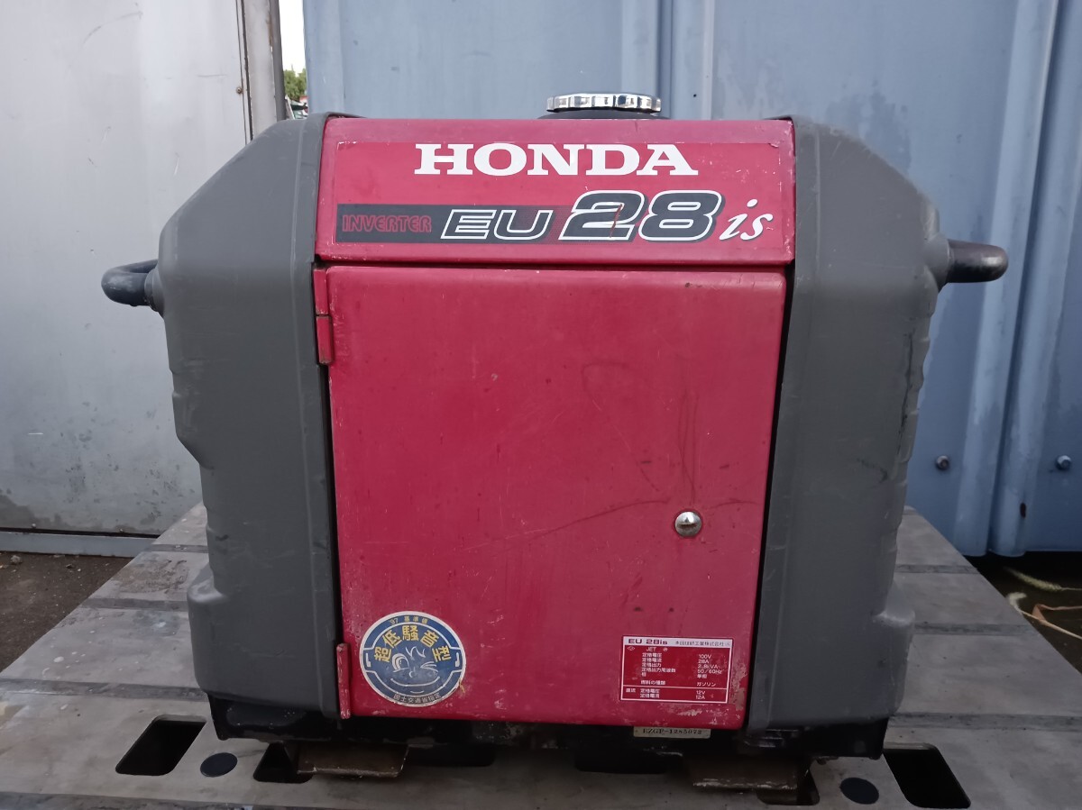 Yahoo!オークション - 引取限定 HONDA ホンダ インバーター発電機 EU28...