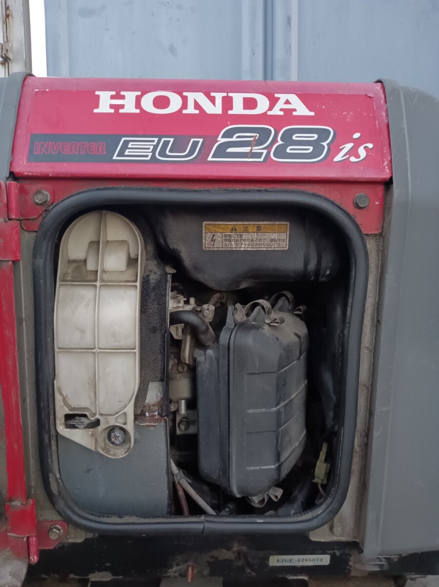 Yahoo!オークション - 引取限定 HONDA ホンダ インバーター発電機 EU28...