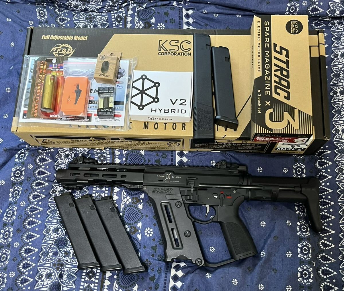 Yahoo!オークション - ksc strac mk2 カスタム(検 マルイ m4 mcx mp5 p...