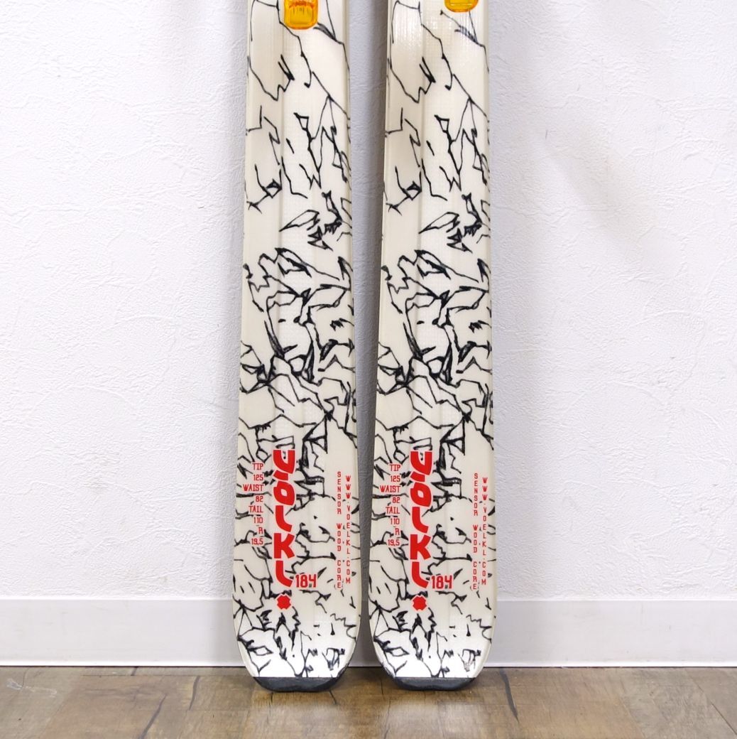 Yahoo!オークション - フォルクル Volkl T-ROLL 184cm センター85mm ビ...