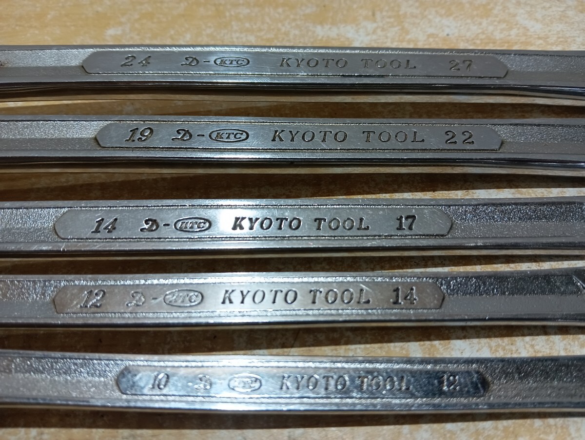 Yahoo!オークション - # KTC メガネレンチ 6本セット 8〜27mm